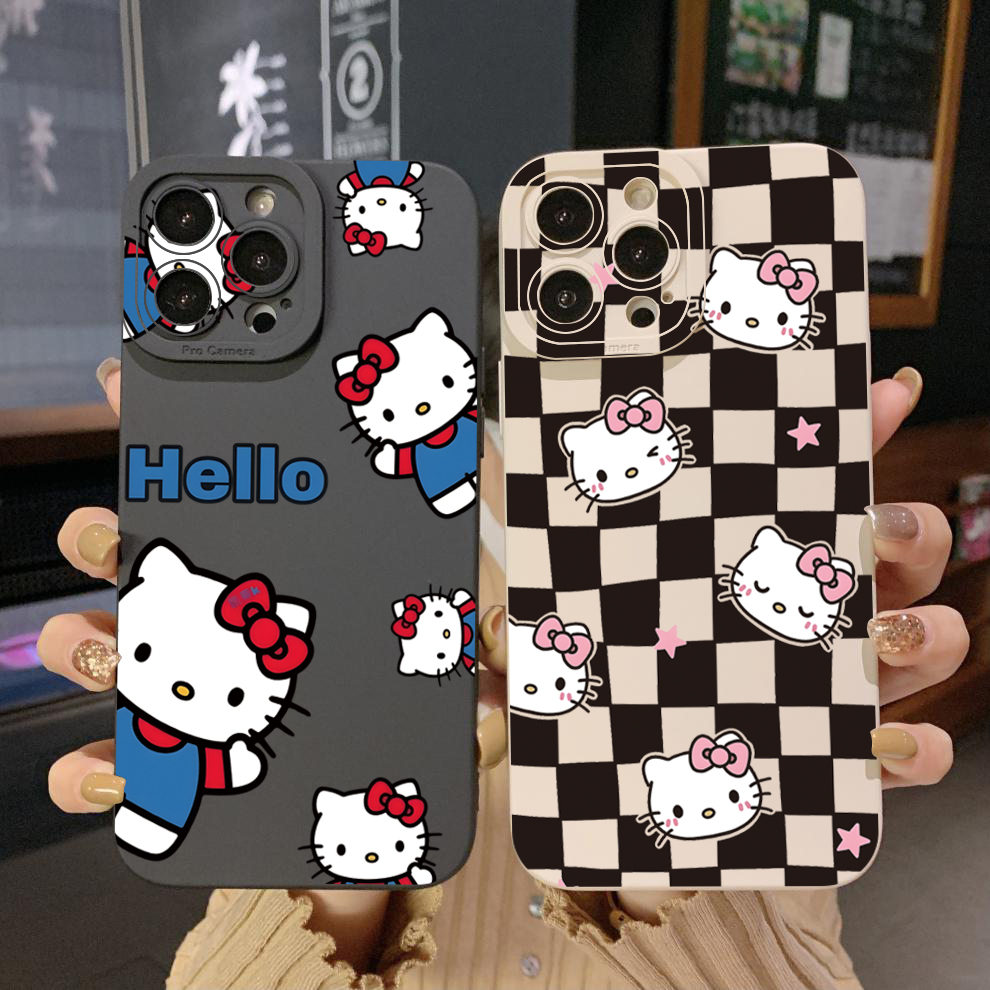 for Xiaomi Redmi Note 13 4G 12 12S 13C Pro 5G 9S 9A 12C HelloKitty Cat ...