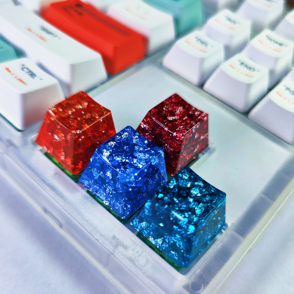 White Diamond Artisan Keycap for Mechanical Keycap | Shopee Malaysia