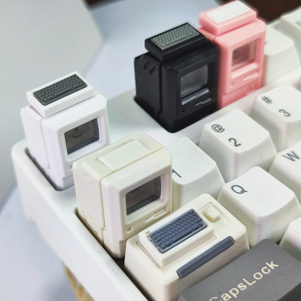 Mac & IBM Classic computer Artisan Keycap for Mechanical Keycap ...