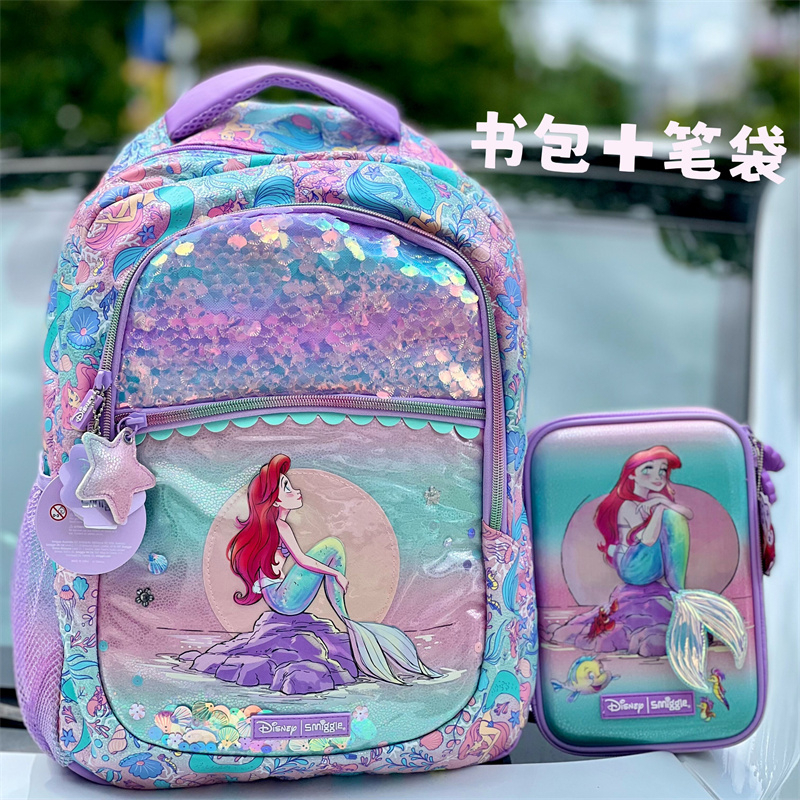 [READY STOCK] [ORIGINAL]Smiggle Backpack mermaid princess Ariel ...