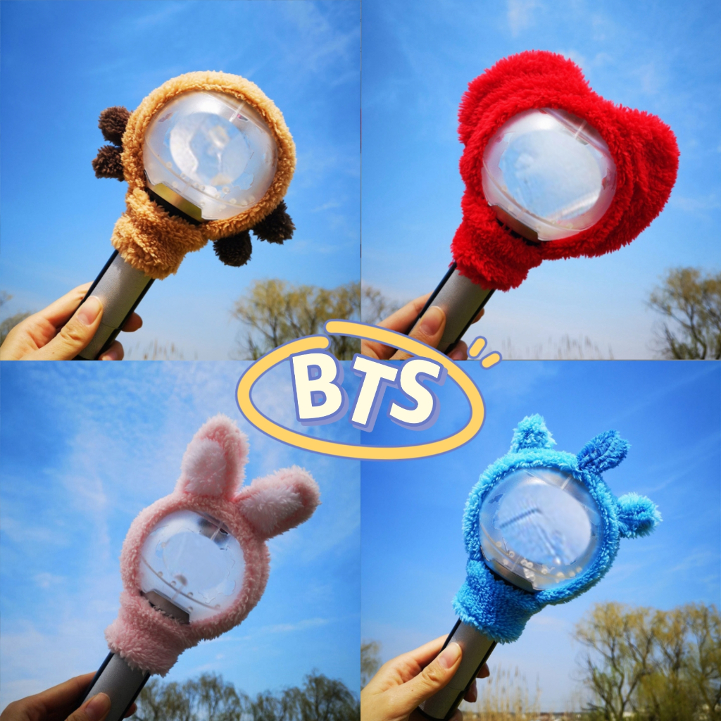 Korean BTS lightstick cover concert support stick lamp case bulletproof ...