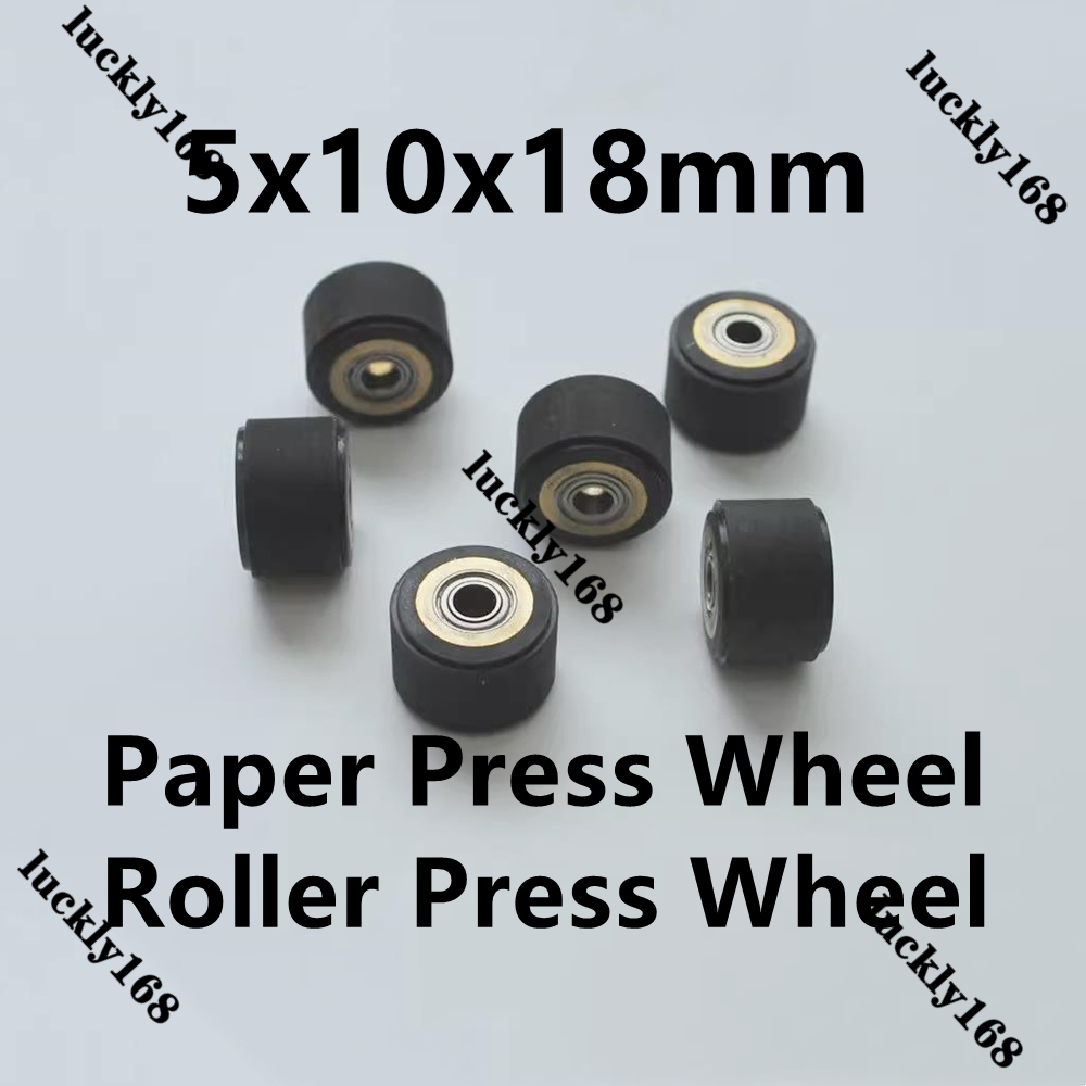 1/3PCS 5x10x18mm Roller Wheel Paper Feeding Wheel for Summa Cutting ...