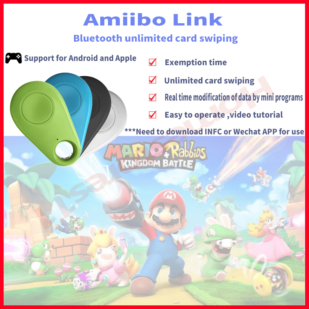Ready Stock AmiiboLink Bluetooth Keychain Simulation Switch Game Animal ...