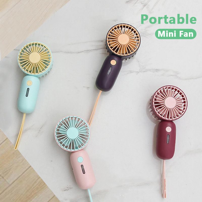 Portable Mini Fan Cool Wind Summer Artifact 500mAh Large Capacity Fan ...