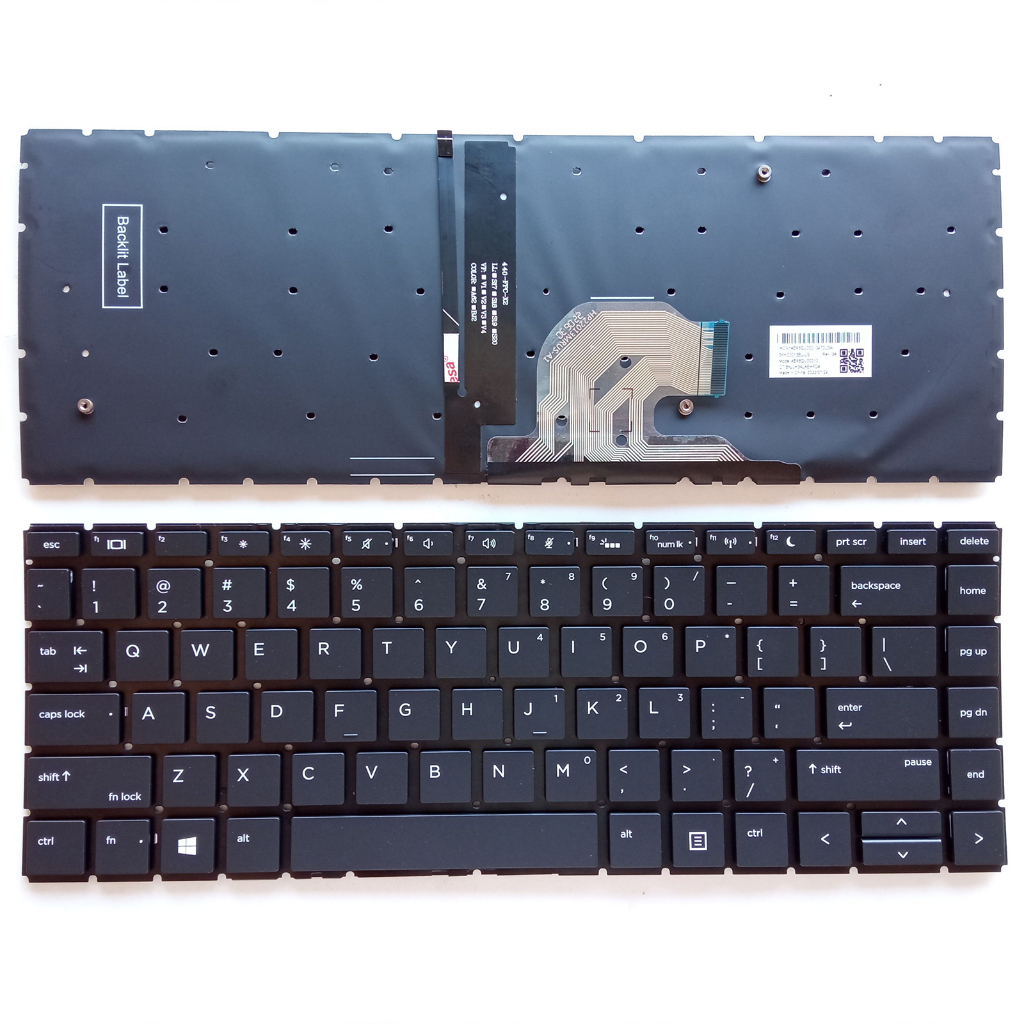 for HP 440 G6 440 G7 445 G6 445 G7 445R G6 445R G7 Keyboard US Backlit ...