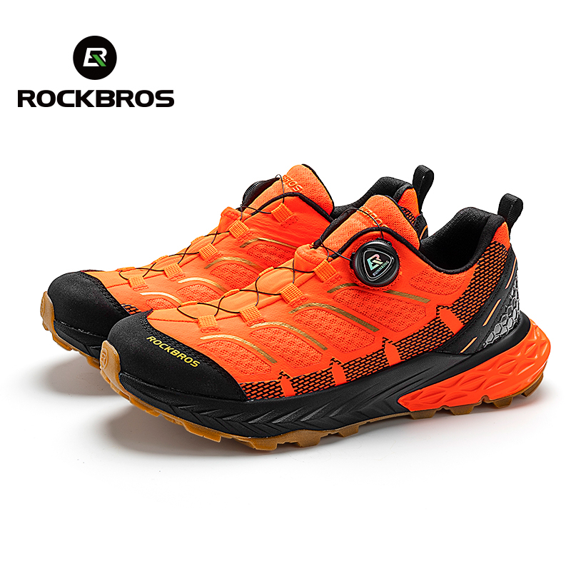 ROCKBROS Sports Shoes Lace Knob Breathable Anti-slip Honeycomb Mesh ...