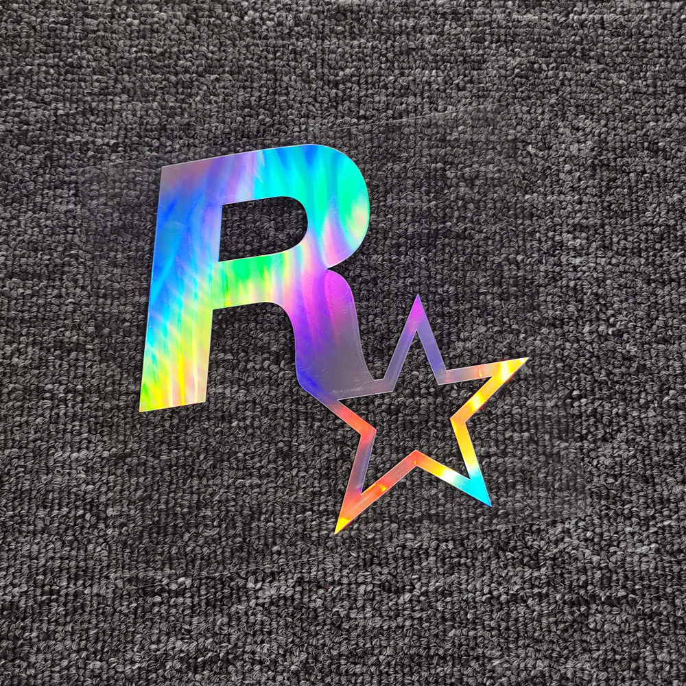 Car Stickers Rockstar Games GTA5 Reflective Decals For Fuel Tank Cap ...