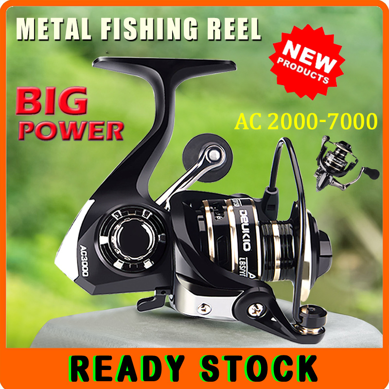DEUKIO AC 2000-7000 Fishing Reel Metal Fishing Lure Reel Fishing and ...