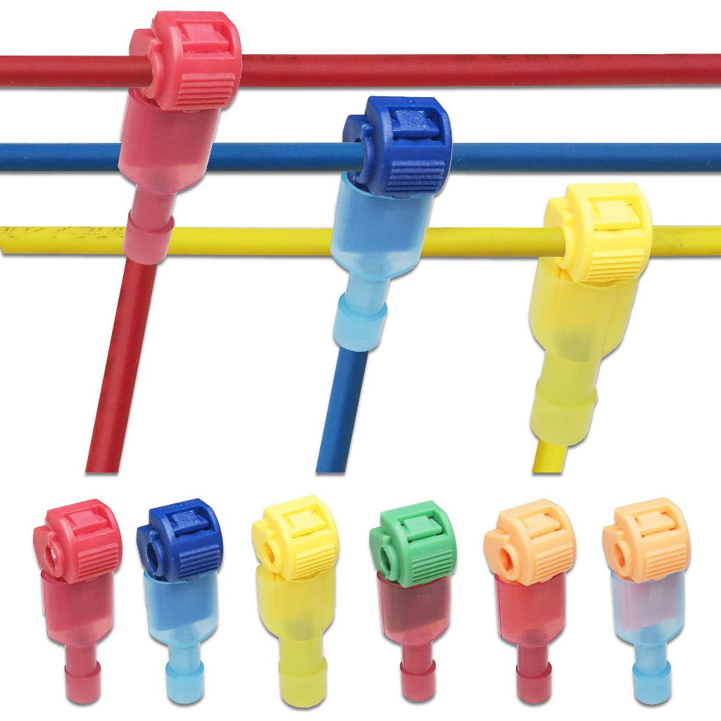 20 sets T-Tap Connector Quick Electrical Cable Connector Snap Splice ...