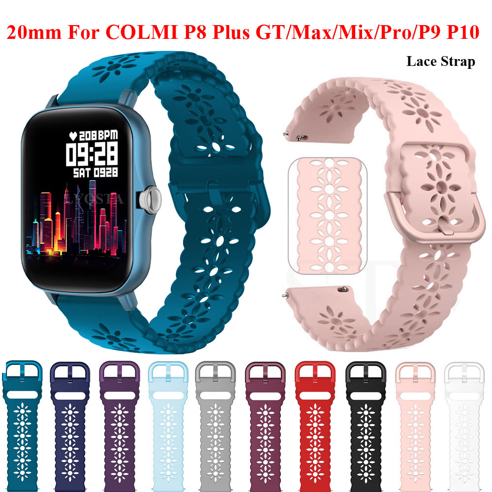 Watchband Strap For COLMI P9 P8 Plus Pro Silicone Band For COLMI V31 ...