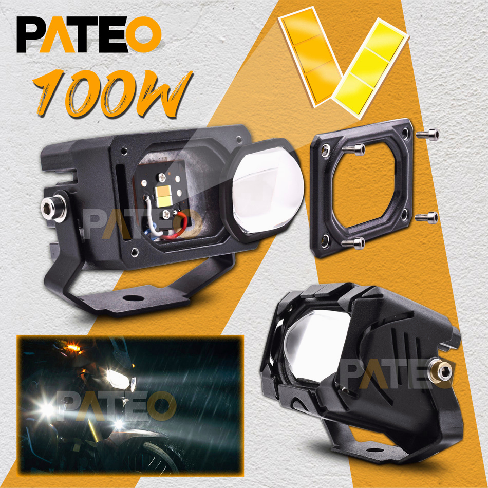 12V 24V 100W Off Road 4x4 LED Work Lights Truck LED Light Bars 3000K ...