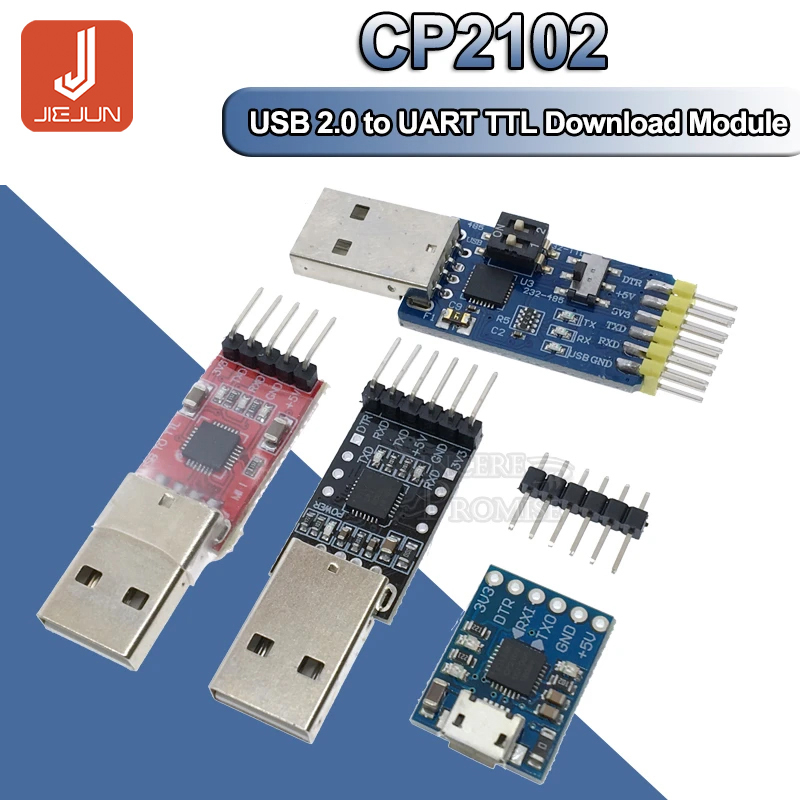 5PIN CP2102 USB 2.0 to TTL 485 232 UART Module 6Pin Serial Converter ...