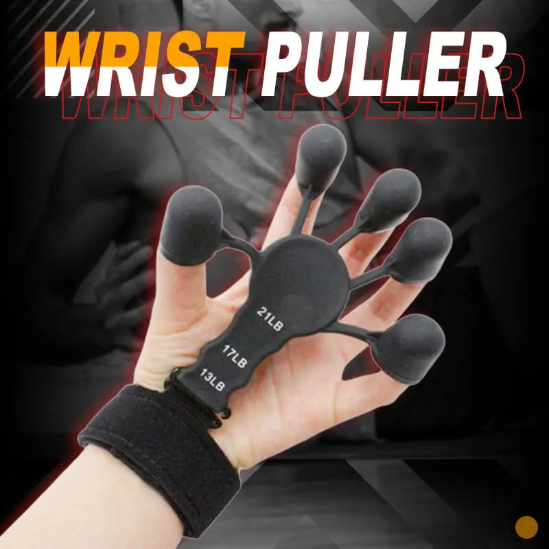 Silicone Hand Finger Grip Strengthener Workout Gripper Strength Stroke ...
