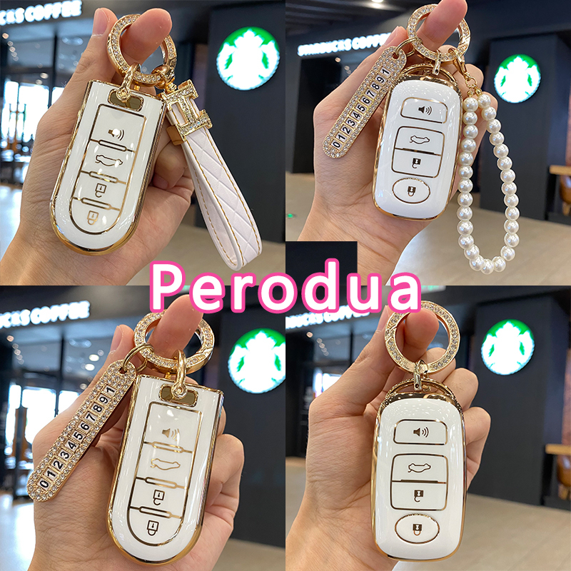 Perodua Ativa Aruz Alza Bezza Myvi Key Cover Cute NEW AXIA Accessories ...
