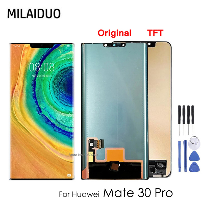 Original / TFT Display For Huawei Mate 30 Pro LCD Touch Screen Digitizer Assembly For Huawei ...