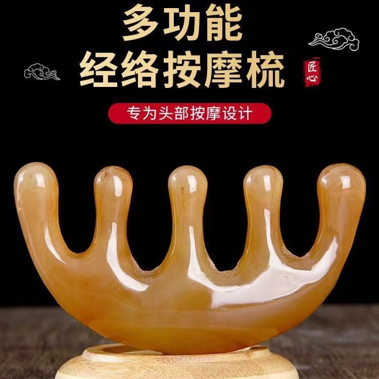 Massage Comb Portable Non angular Comb Male Female Small Comb Wide ...