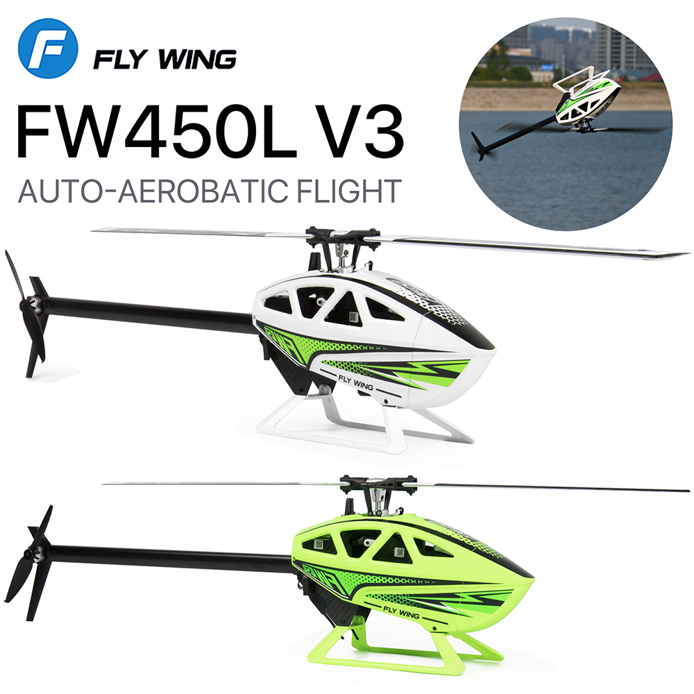 FlyWing FW450L V3 RC Helicopters Adults Remote Control Helicopter PNP RTF 3D GPS Automatic ...