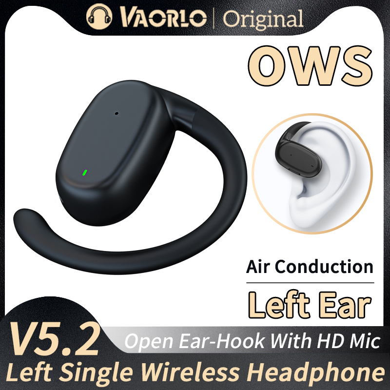 Bluetooth Earphone Single OWS Air Conduction Wireless Headphone Ear ...