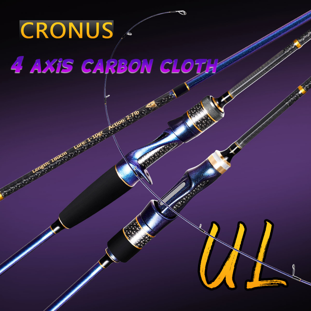 1.5M/1.68M/1.8M/1.98M /2.1M Solid tip UL Carbon Fiber Fishing Rod fast ...