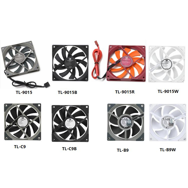 Thermalright 92mm fan TL-9015 TL-B9 TL-C9 TL-P9 for PC cases and ...