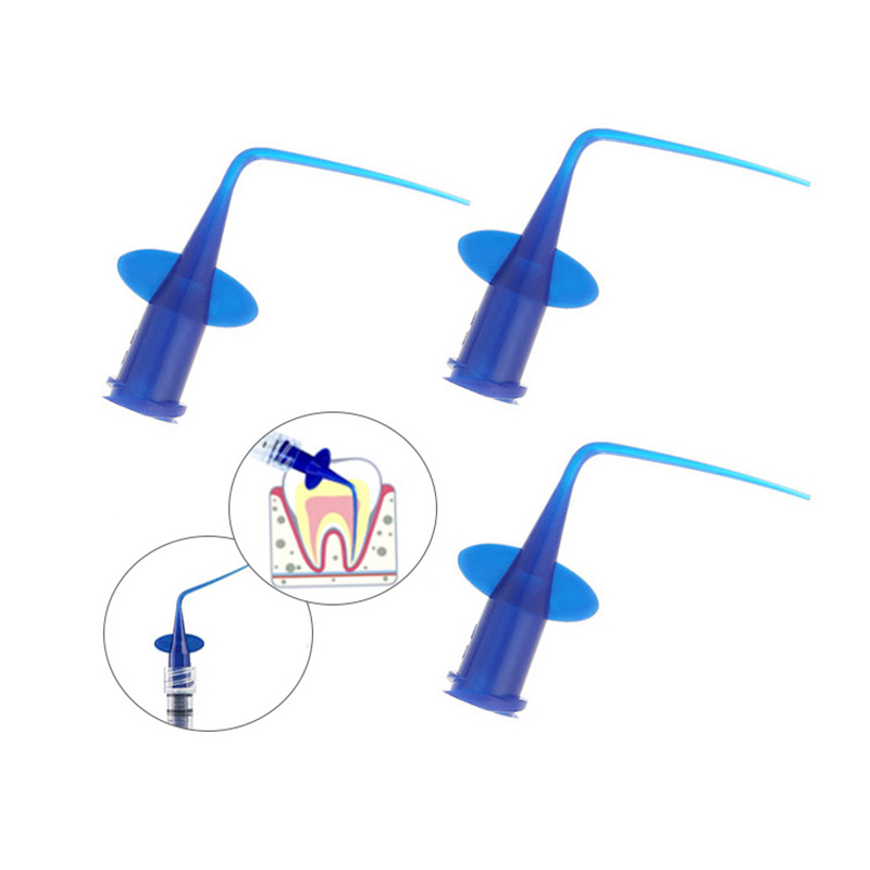 10pcs Disposable Dental Endo Irrigation Needles Injection Syringe Tips ...