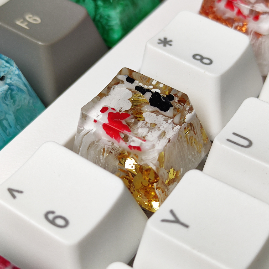 Zen fish Artisan Keycap for Mechanical Keycap | Shopee Malaysia