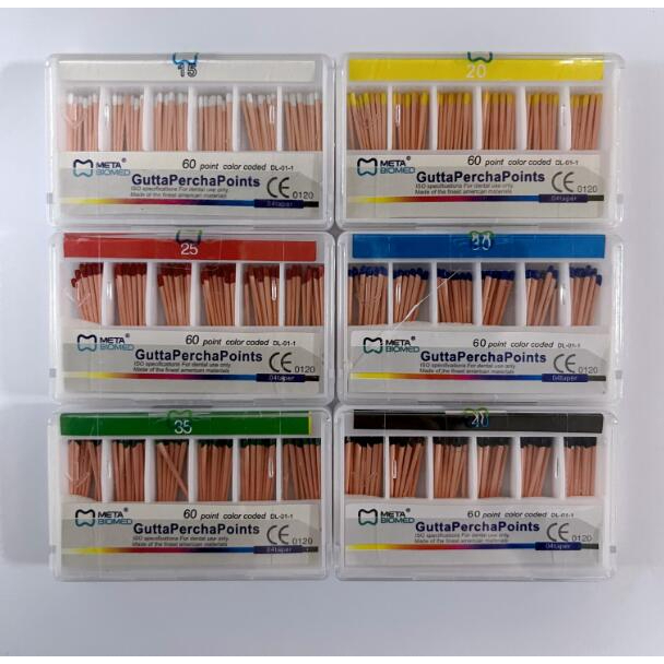 04 Taper Dental Gutta Percha Points Endo Greater 60 pcs/box | Shopee ...
