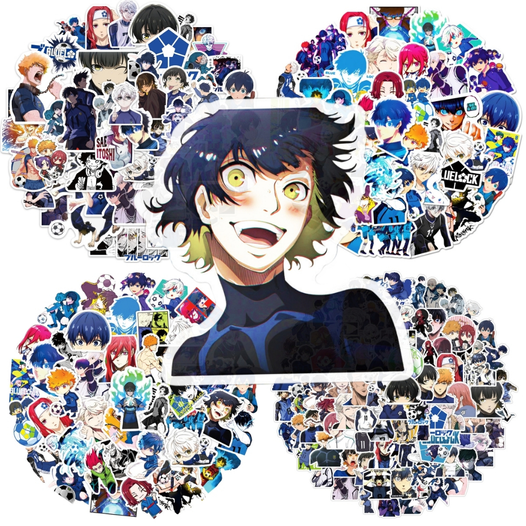 200/150/100/50PCS 50PCS Anime BLUE LOCK Anime Graffiti Stickers For ...