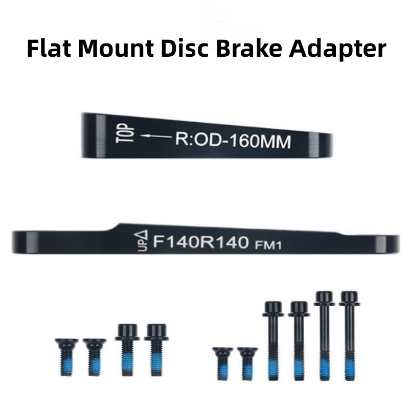 Road Bike Disc Brake Flat Mount Adapter FM Front/Rear Brake 140mm 160mm ...