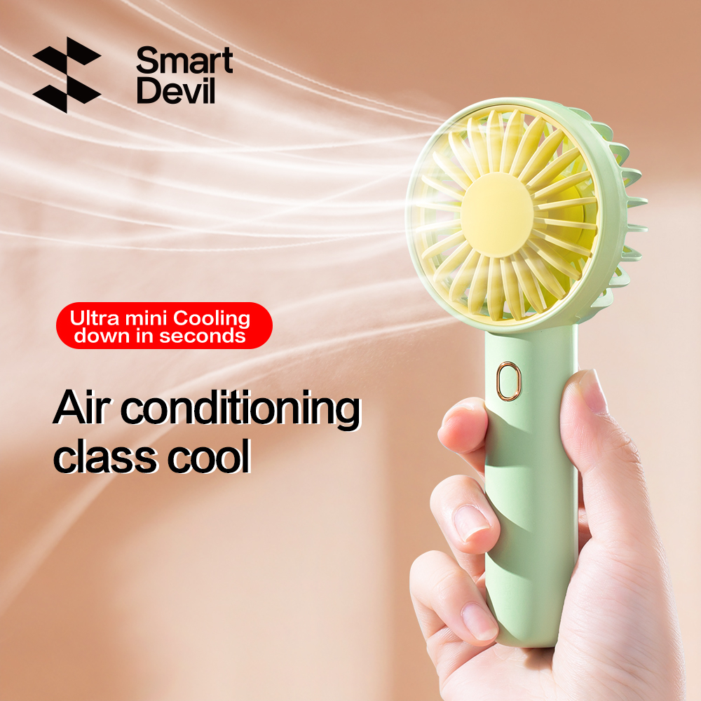 SmartDevil Small Fan USB Portable Handheld Mini Cute Small Carry-On ...