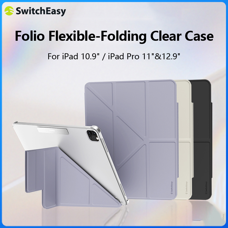SwitchEasy Folio Clear Case for iPad Pro 11" / iPad Air 10.9"/iPad Pro ...