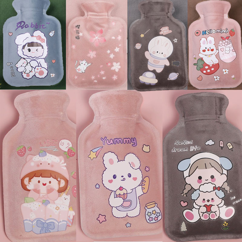 Tungku Moden Bekas Demah Demam Period Pain Cute Plush Water Bottle ...