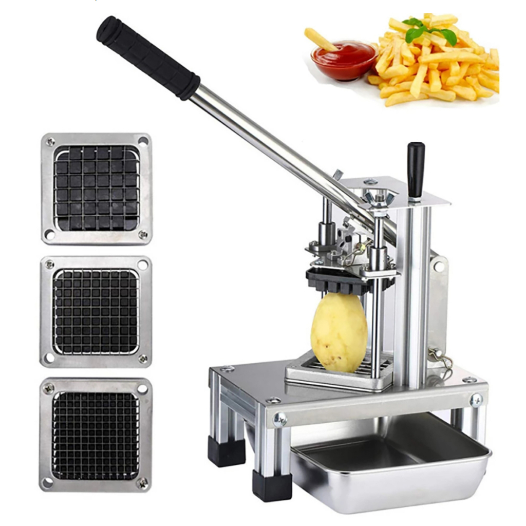 Commercial Grade French Fry Cutter Fruit Vegetable Potato Slicer,Quick ...