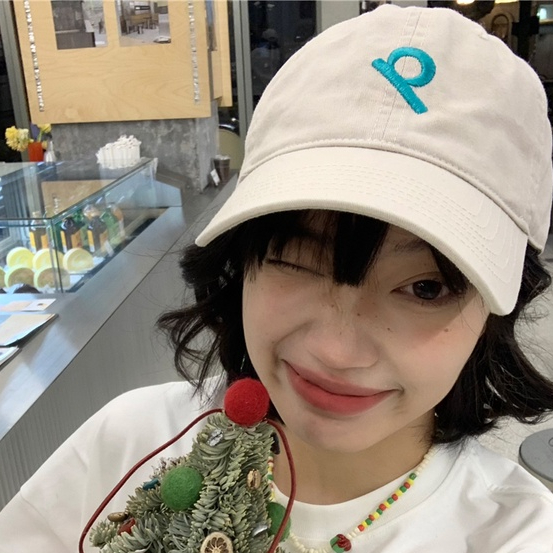 ins Influencer Street Wear Baseball Cap Female Spring Summer Preppy ...