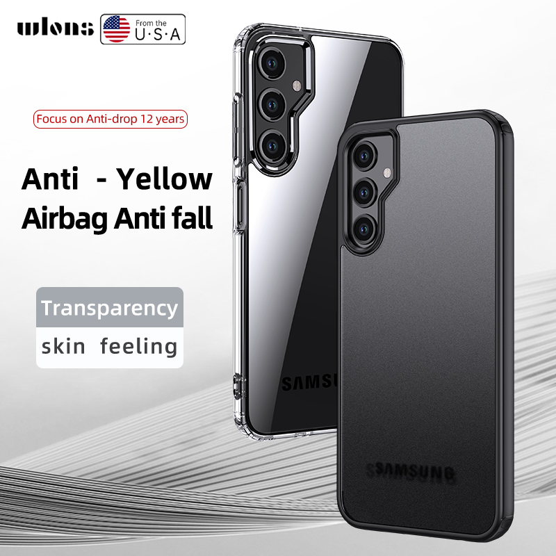 Transparent Hard Case Samsung Galaxy A14 A24 A34 A54 M14 A23 A33 A53 ...