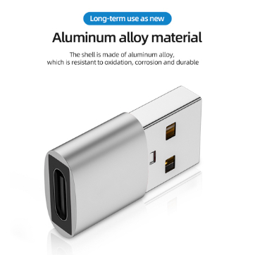 Mini USB to C-type OTG adapter Portable OTG adapter Charging and data ...