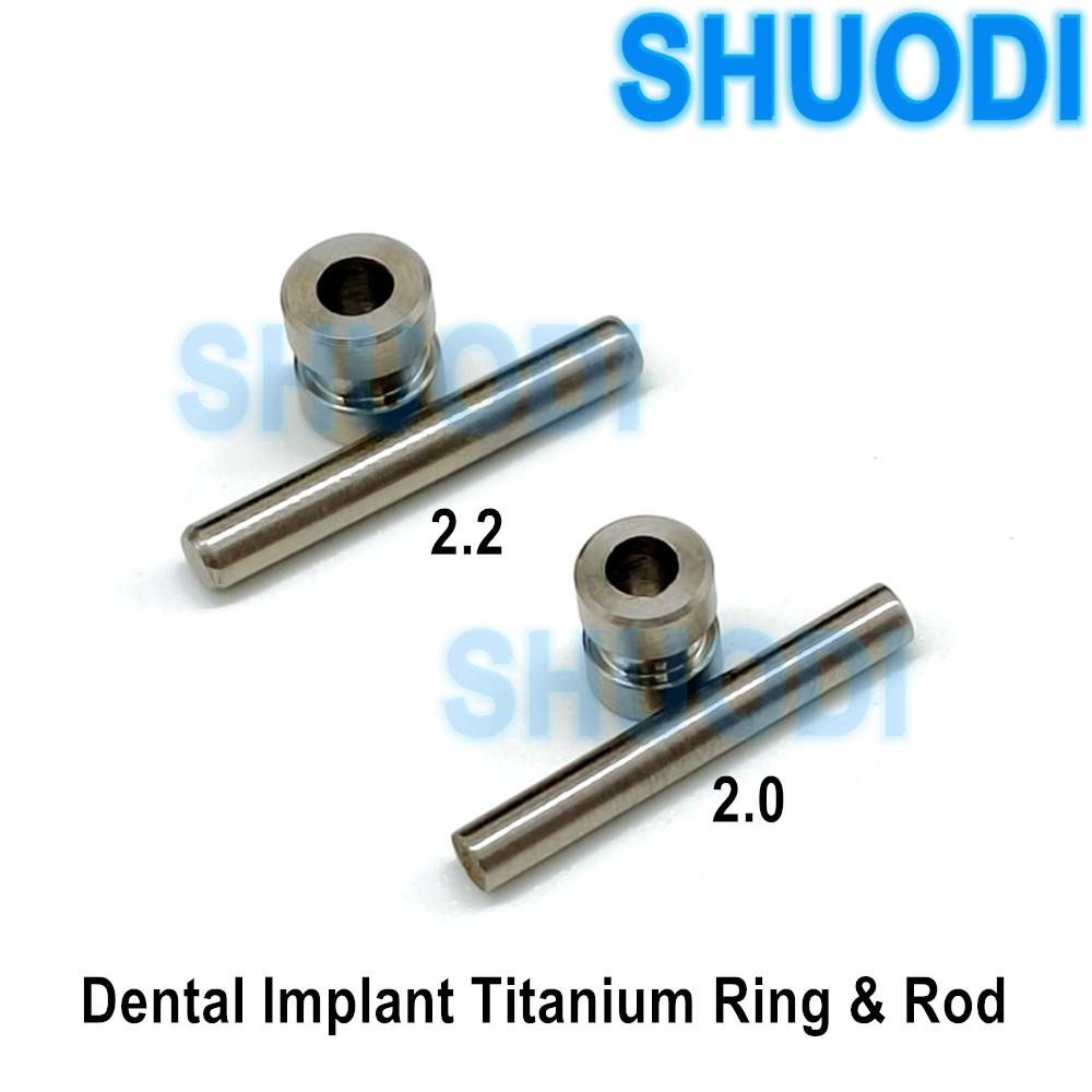 Dental Implant Titanium Ring Titanium Rod For Locating Guide High ...