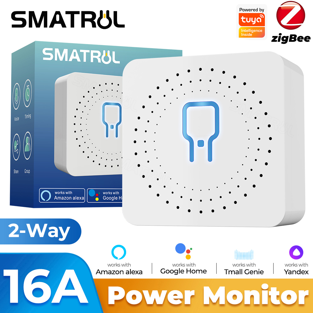 SMATRUL Tuya Power Monitor Zigbee 16A Mini Wifi Smart DIY Switch Light ... SMATRUL Tuya Power Monitor Zigbee 16A Mini Wifi Smart DIY Switch Light ...