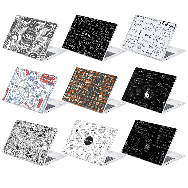 1pc universal Laptop protection decal,Digital formula cover,10-17.3 ...