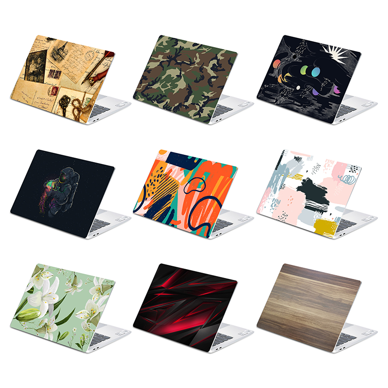 1pc DIY laptop stickers laptop skin 10 15.6 17.3 inch PVC scratch-proof ...
