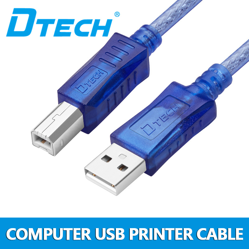 DTECH USB Printer Cable 2.0a Male To B High Speed KVM Data Port ...