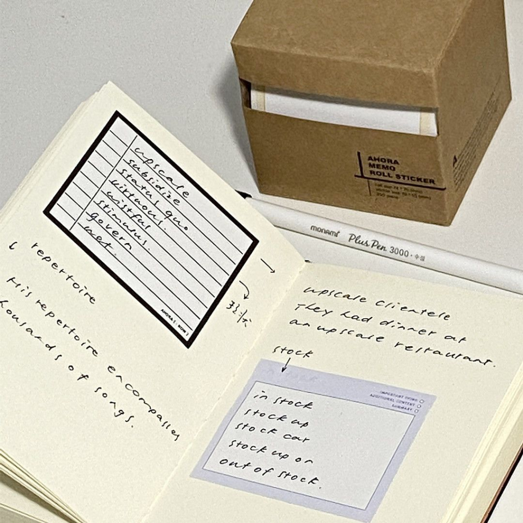 Ohaya 丨250 sheets Pull-Out Sticky Notes Key Memo notepad Strong ...