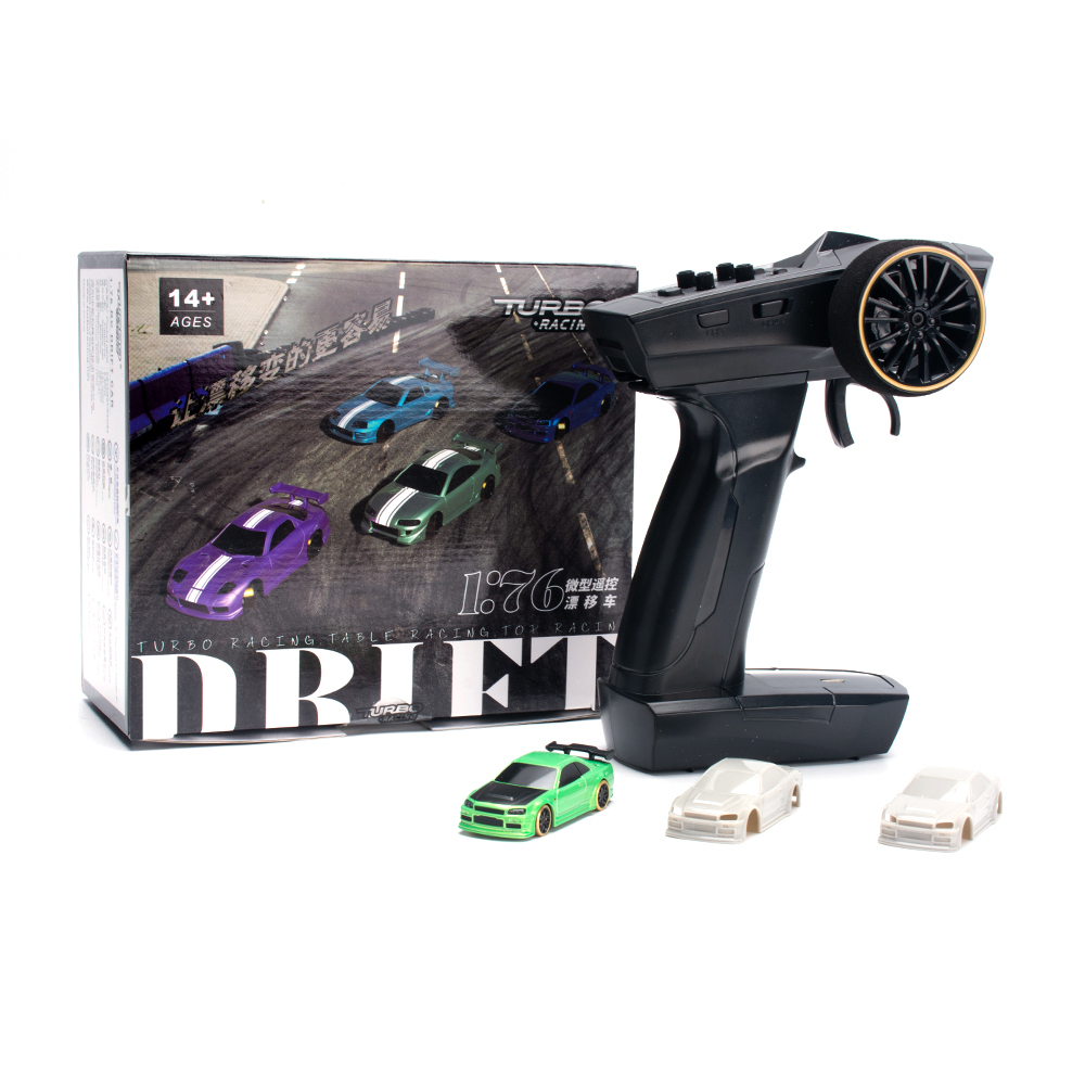 TURBO RACING 1:76 New Flat Running C64 C74 Full Scale Mini Remote ...