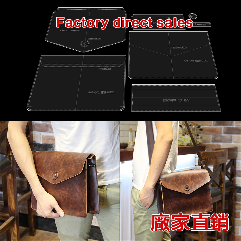 Shoulder Bag Paper Grid Messenger Bag Acrylic Version Pattern Drawing ...