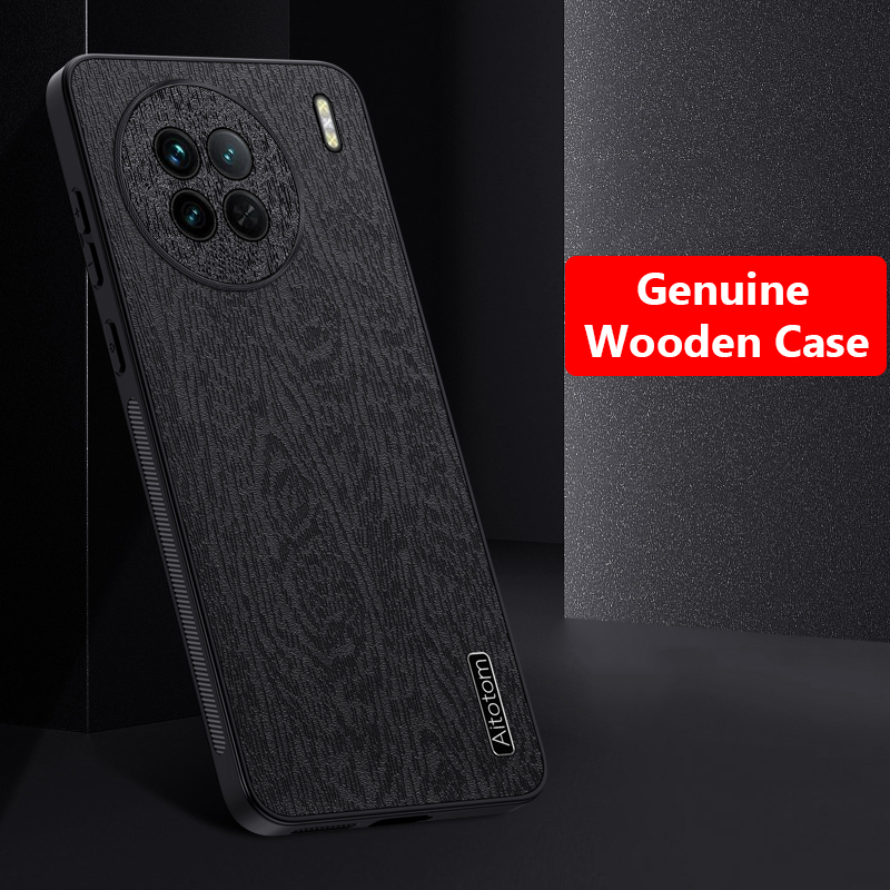 VIVO X90 X80 X70 X60 Pro Wooden Case Shockproof Camera Lens Full ...