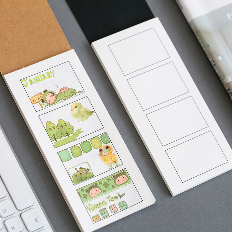 39 Sheet Blank Comic Book Four Grid Comic Book Handy Notepad Painting ...