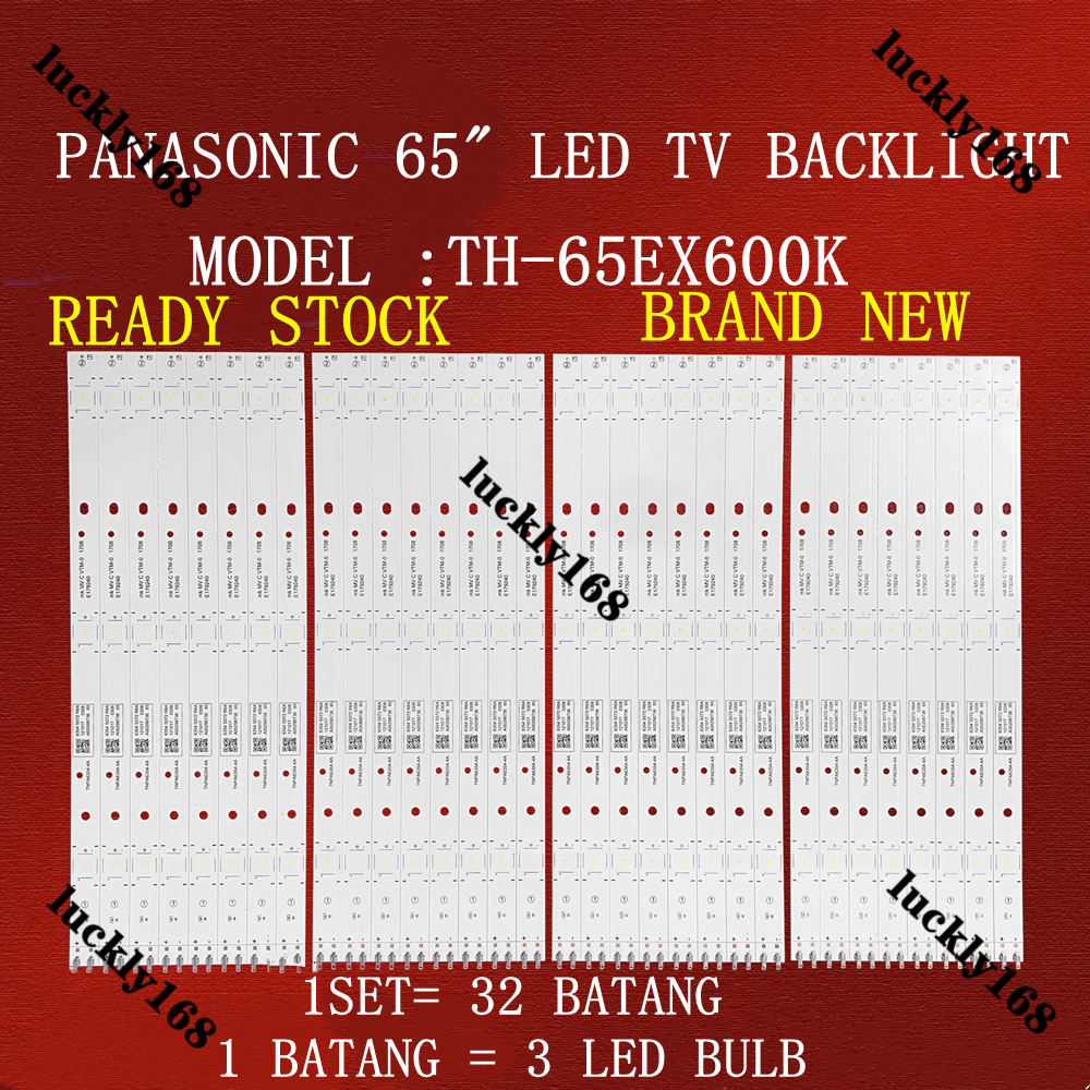Brand New TH-65EX600K 65" LED TV BACKLIGHT 65 INCH LED TV TH65EX600K ...
