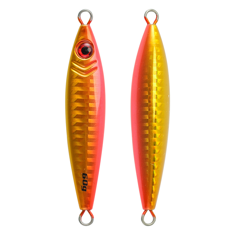 Jigging pro Lead Metal Jig Blade Shotel Vertical Jigging Lure 60g 80g ...