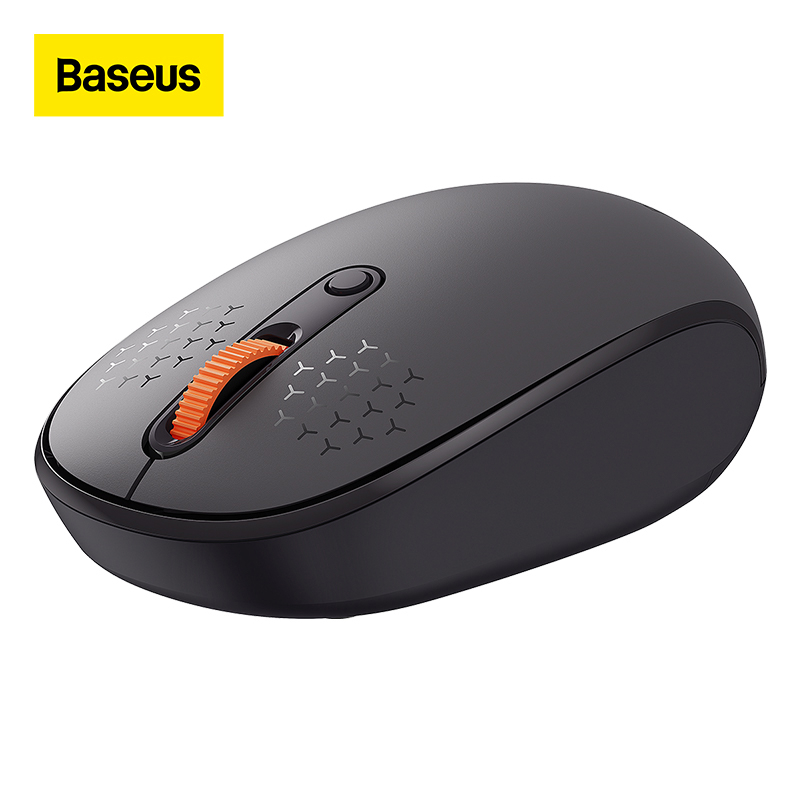 Baseus F01A Silent Mouse with 2.4GHz Optical Ergonomic PC Gaming Mice ...