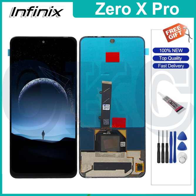 Original AMOLED LCD For Infinix Zero X Pro LCD Display Touch Screen ...